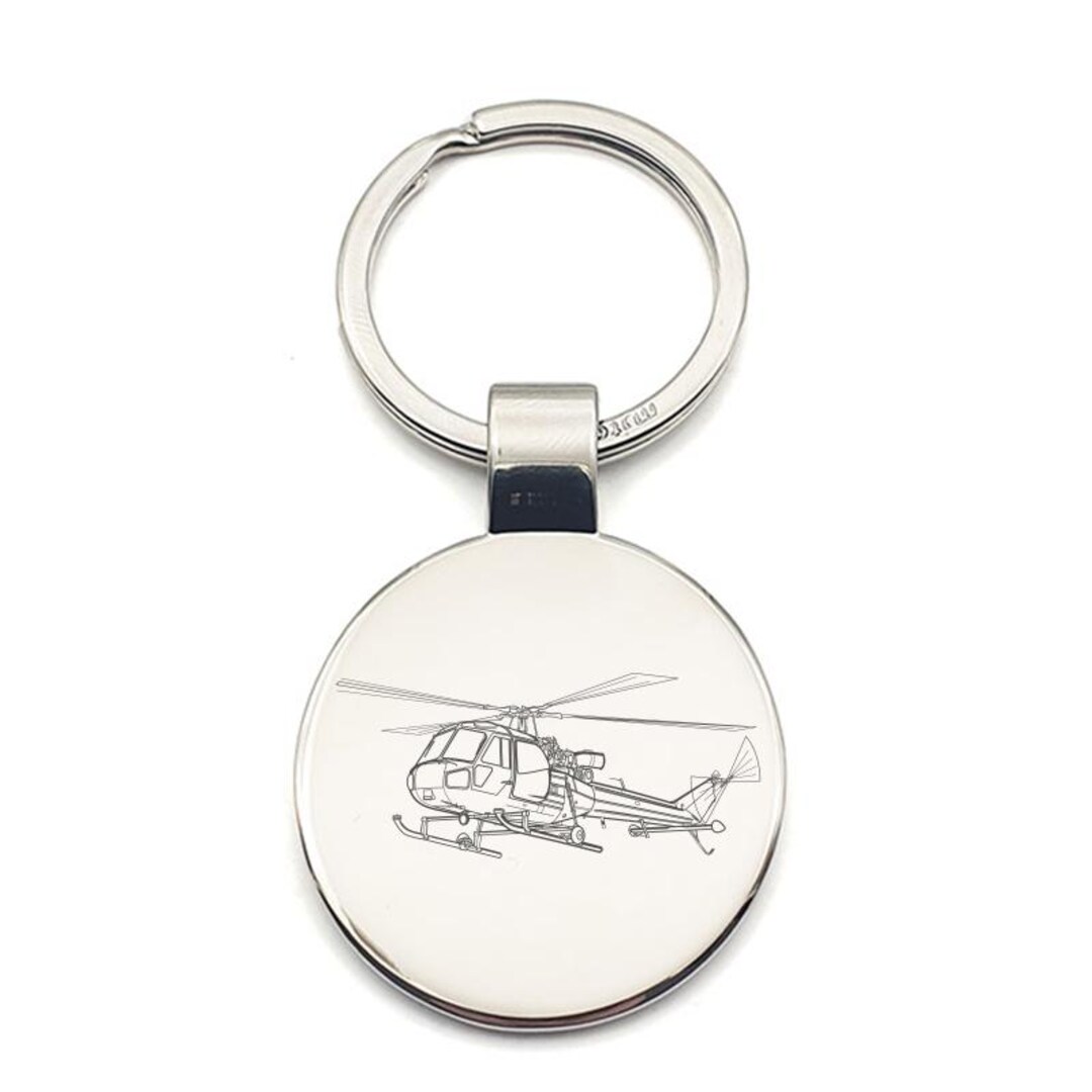 Personalised Westland Scout Helicopter Keyring - Choose Design ...