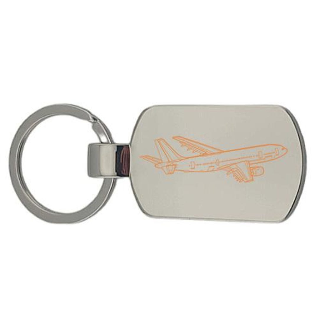 Personalised Airbus A300 Aircraft Keyring - Choose Design - Pilot ...