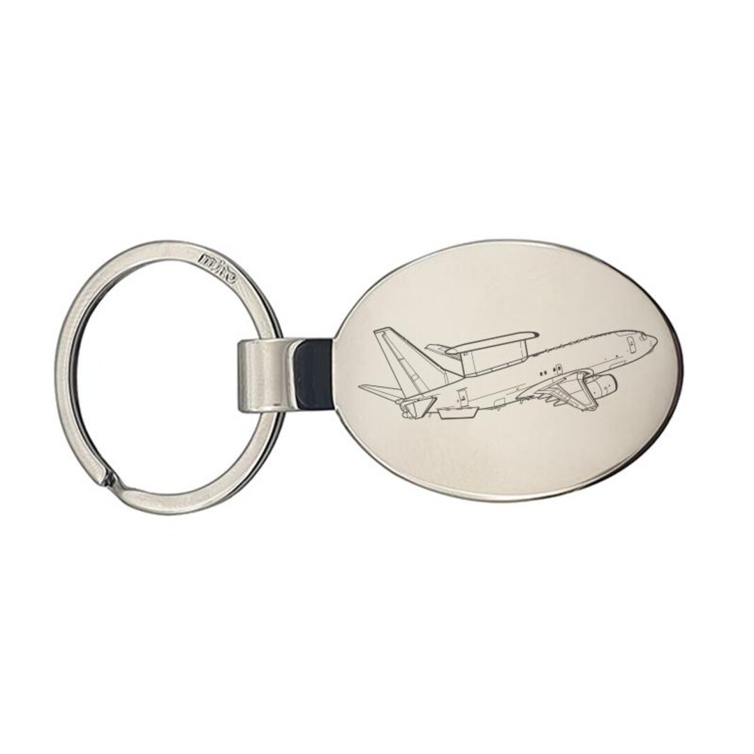 Personalised Boeing E7 Wedgetail Aircraft Keyring - Choose Design ...
