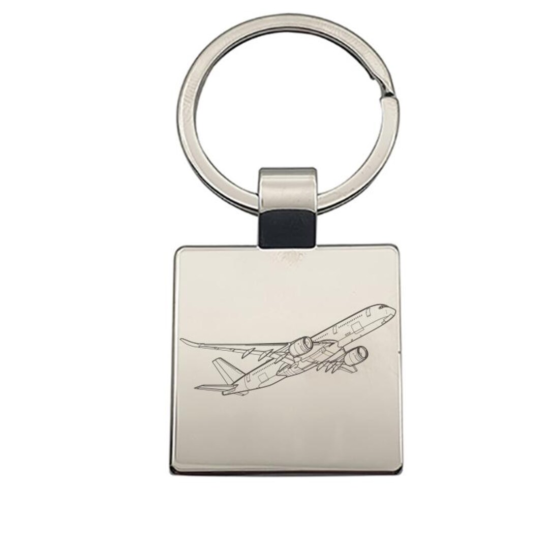 Personalised Airbus A350 Aircraft Keyring - Choose Design - Pilot ...