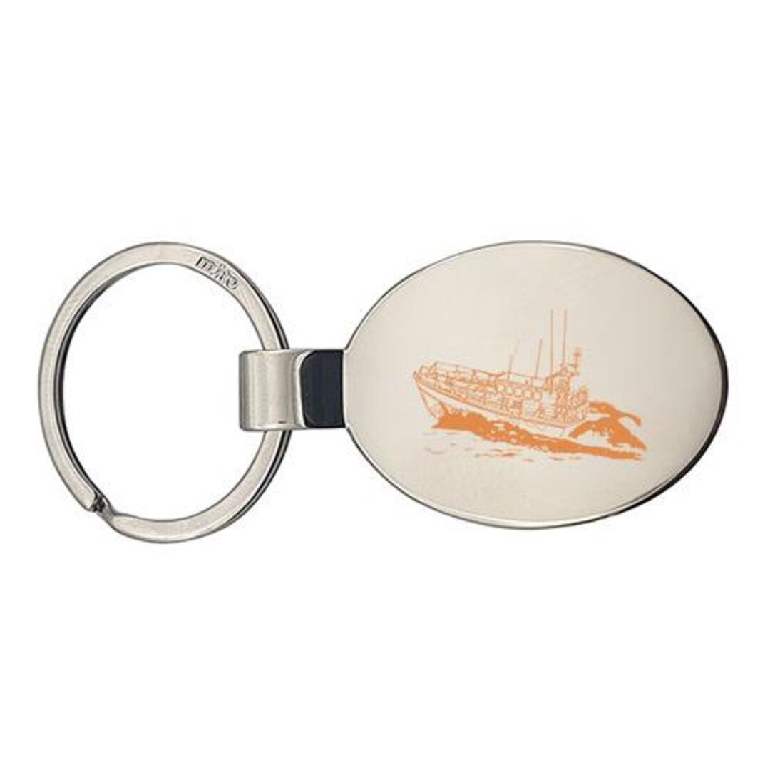 Personalised Mersey Class Lifeboat Keyring - Choose Design - Nautical ...