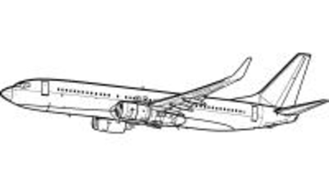 Personalised Boeing 737 Aircraft Keyring - Choose Design - Pilot ...