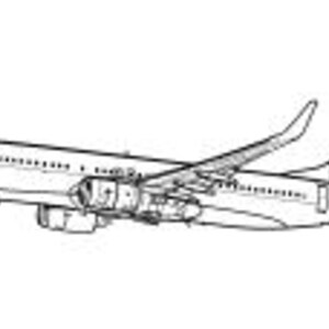 Personalised Boeing 737 Aircraft Keyring - Choose Design - Pilot ...