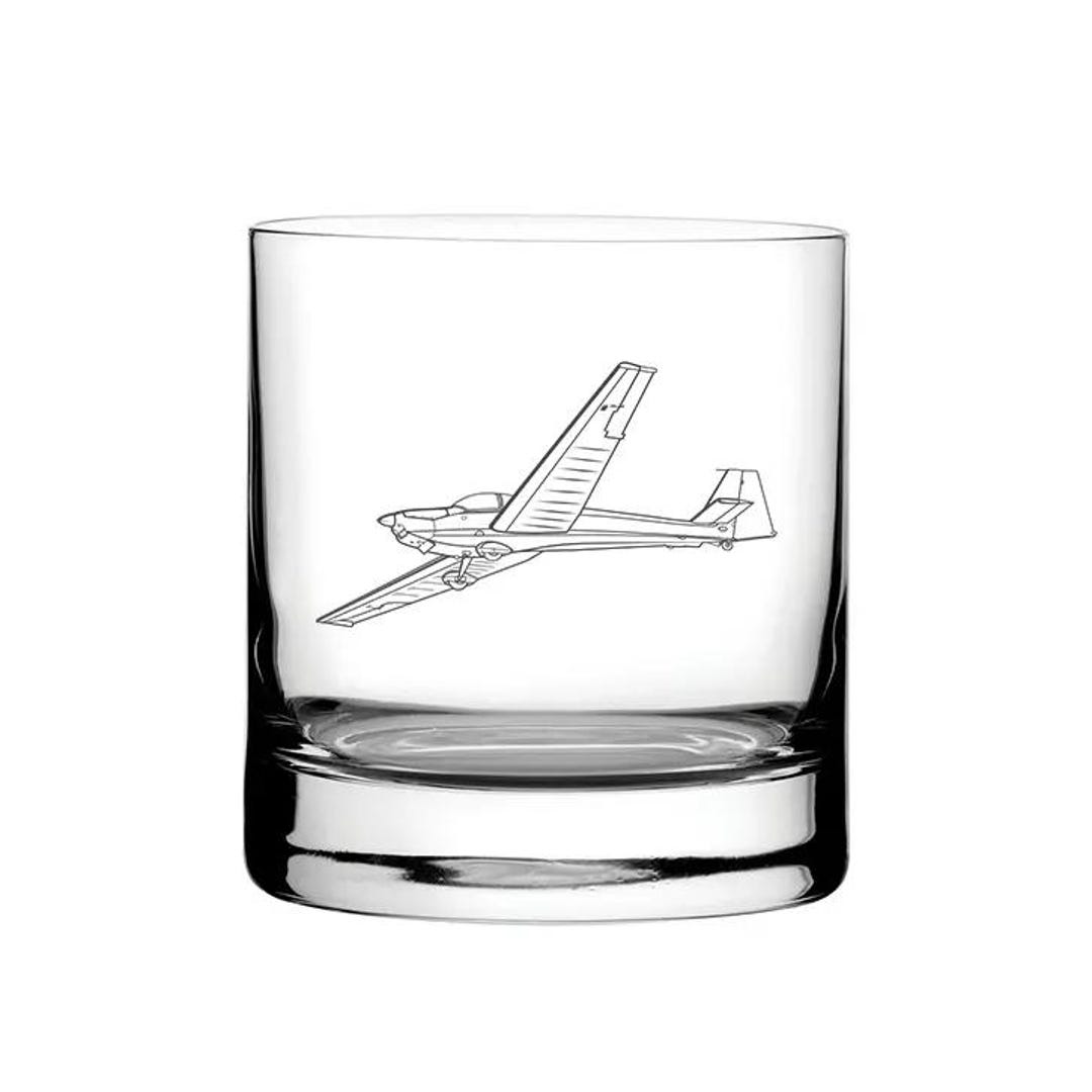 FS25C Falke Motor Glider Tumbler Glass | World War 2 Aviation Gift for ...