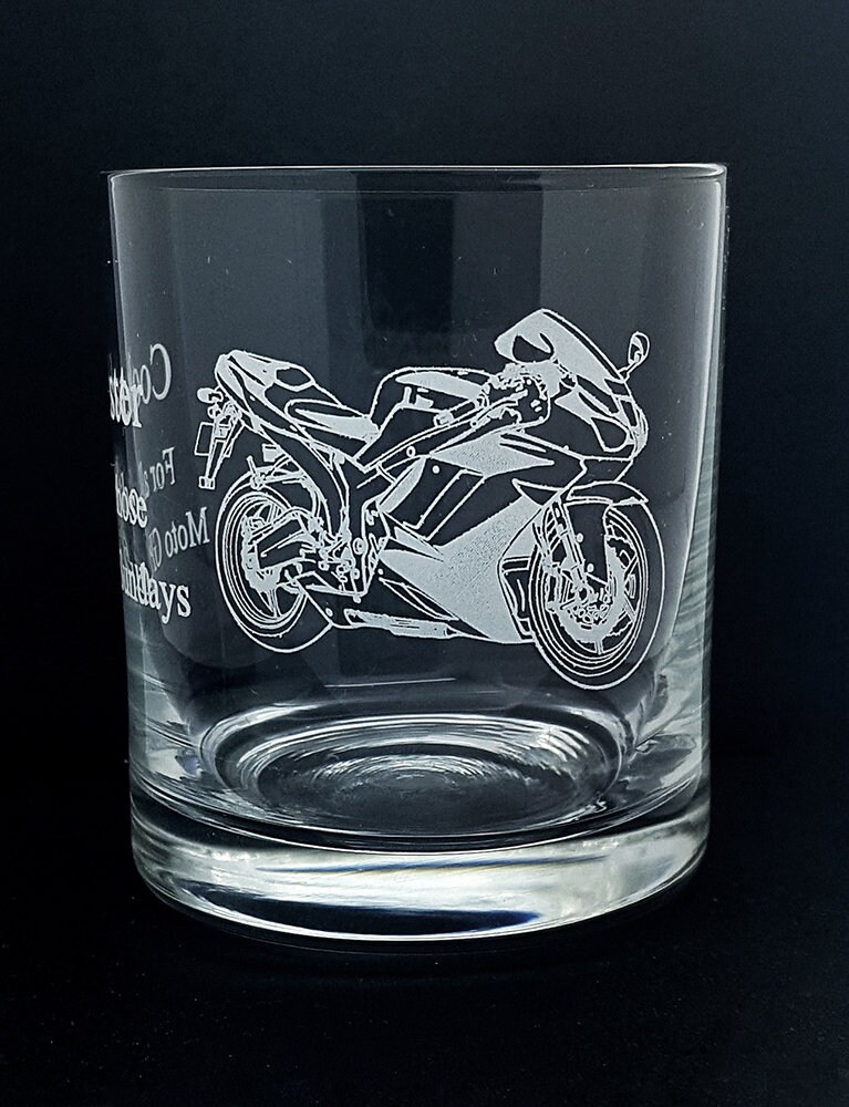 Motogp Racing Motorcycle 300ml 10oz Tumbler Whisky Glass | Etsy