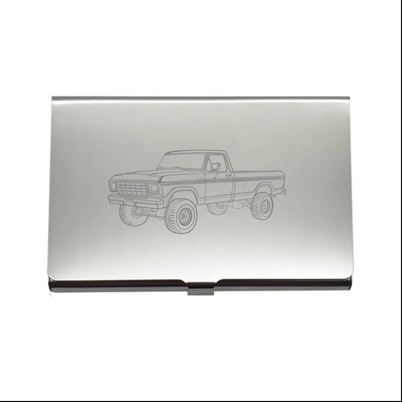 Personalised Ford F150 Truck Steel Credit Debit Business Card - Etsy