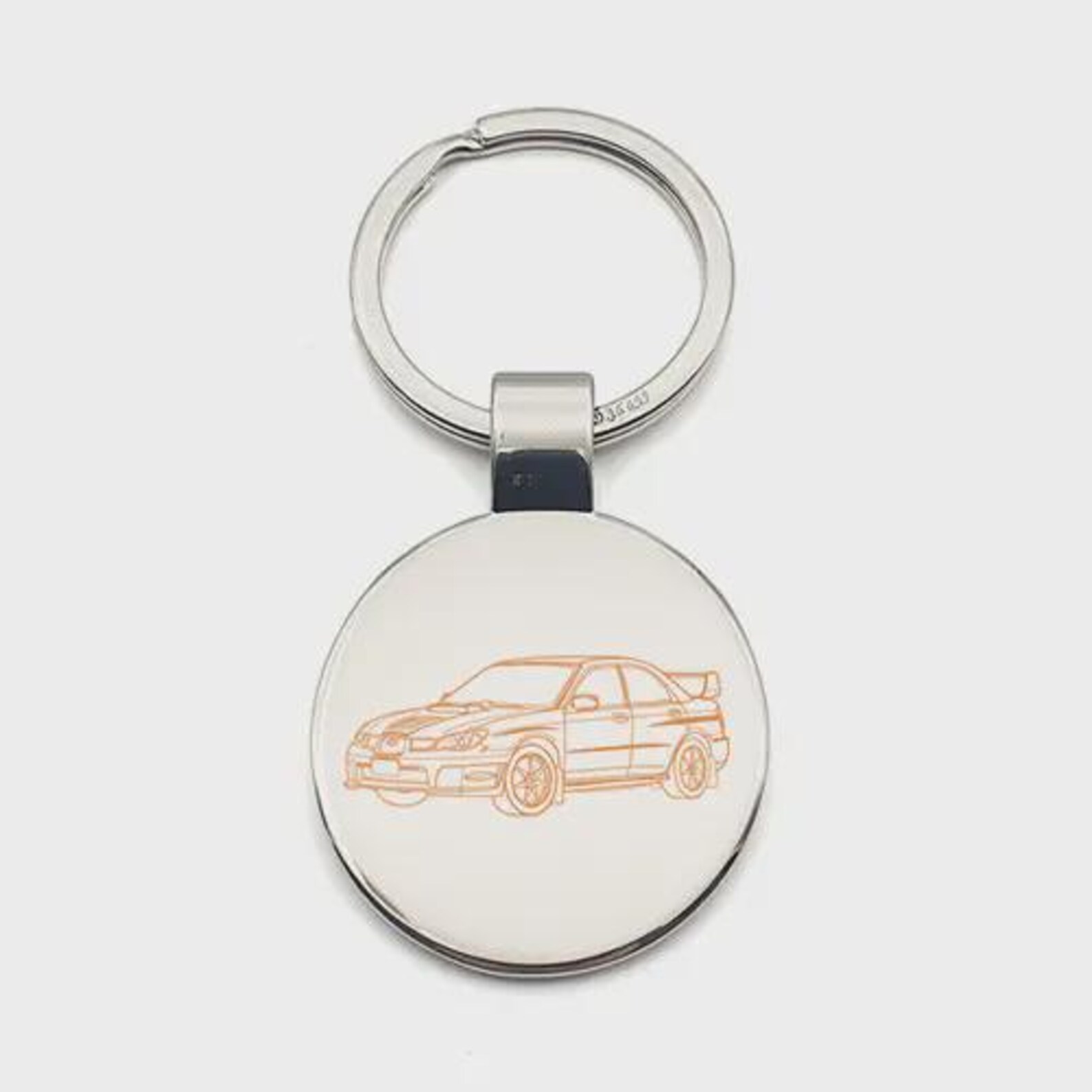 Personalised WRX Impreza Car Keyring - Choose Design - Rally Sports Car ...
