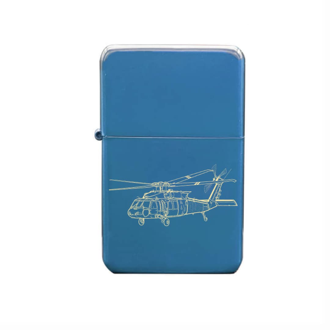 Personalised UH60 Blackhawk Helicopter Lighter - Choice of Colours ...