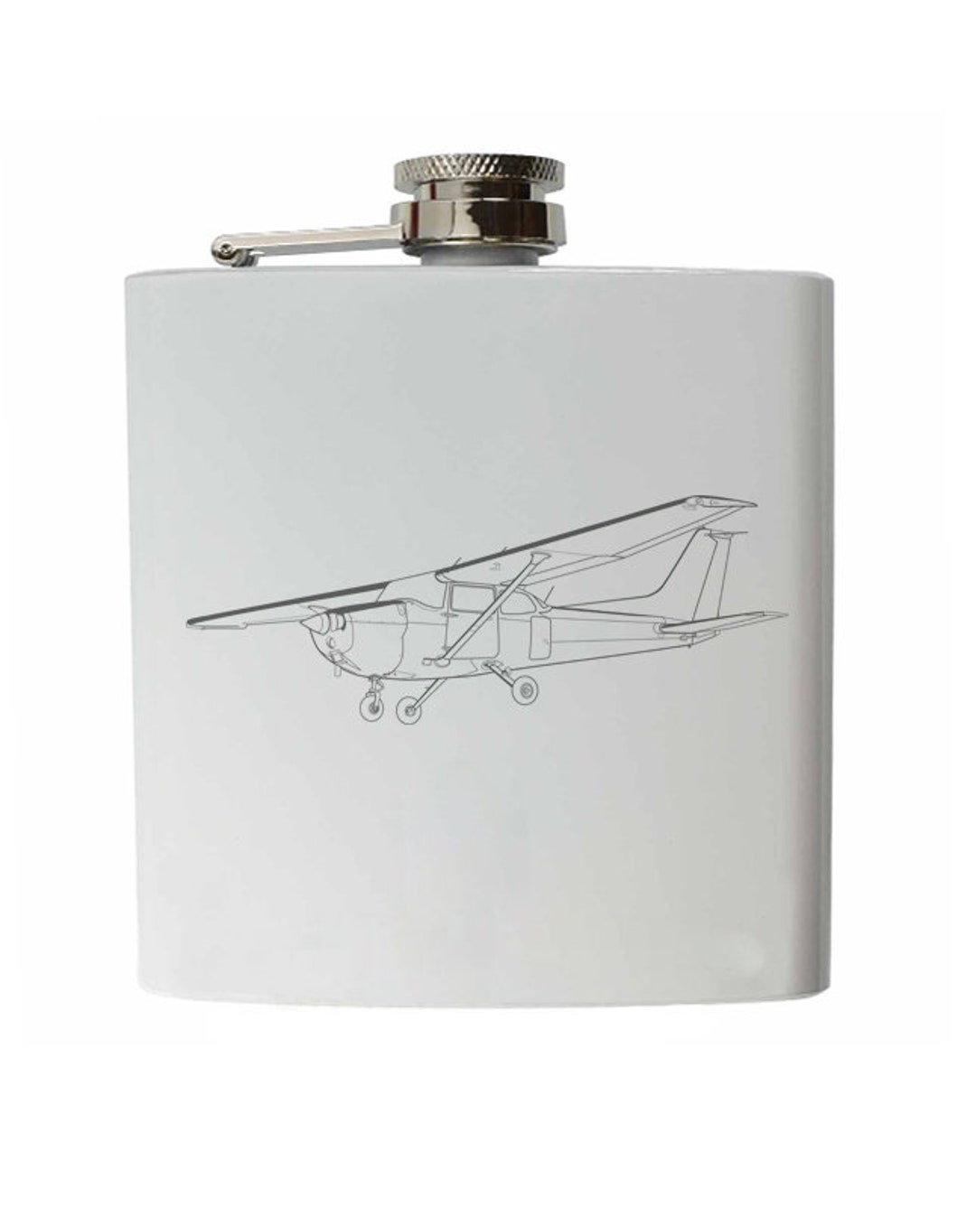 Perosnalised Cessna 172 Aircraft Hip Flask - Superb Aviation Themed ...