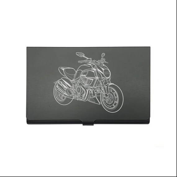 Ducati Diavel Motorcycle Black Credit Debit Business Card - Etsy