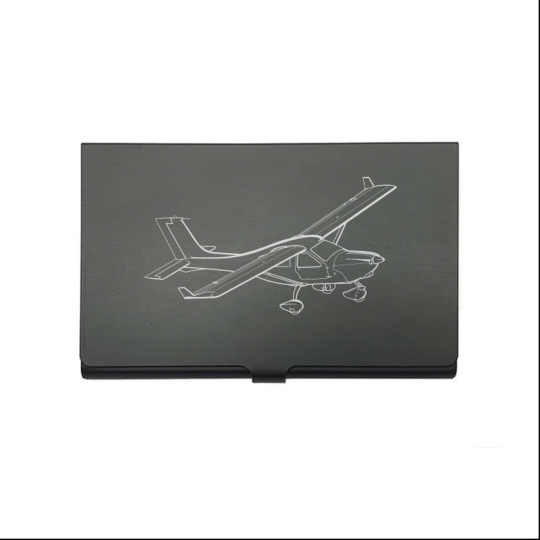 Personalised Jabiru J230 Aircraft Card Holder - Business Credit Card ...
