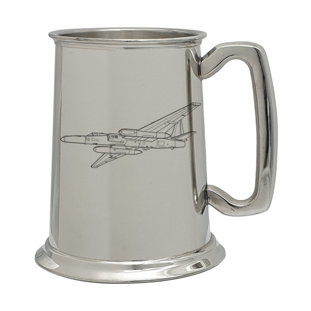 Lockheed U-2 Aircraft One Pint Pewter Tankard - UK Hand Made - Superb ...