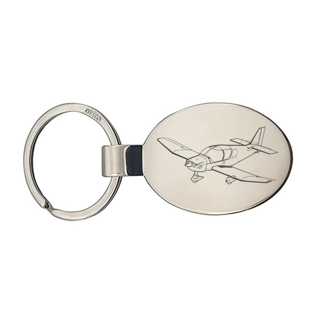 Personalised Robin DR400 Aircraft Keyring - Choose Design - Private ...