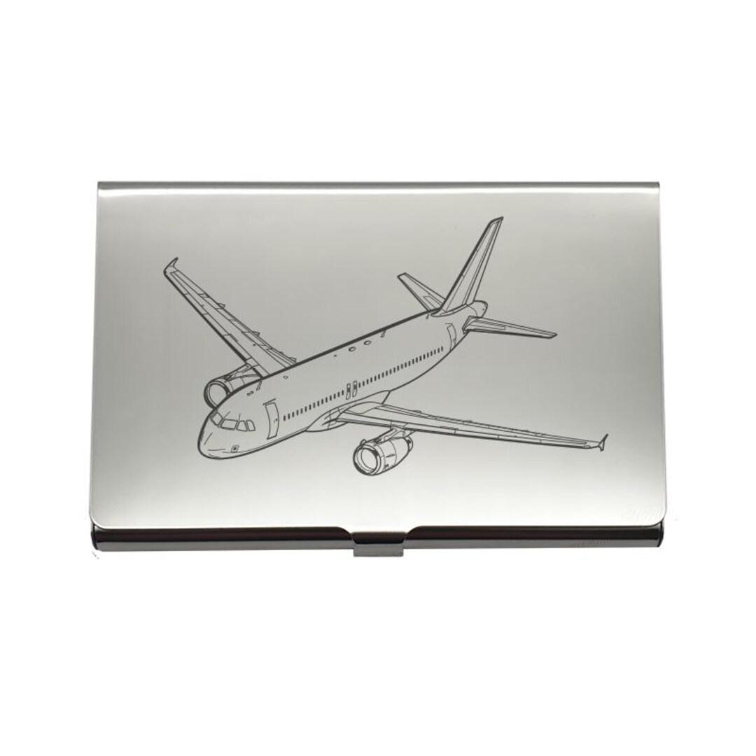 Airbus A320 Airliner Aircraft Card Holder – Personalised Pilot, Crew ...