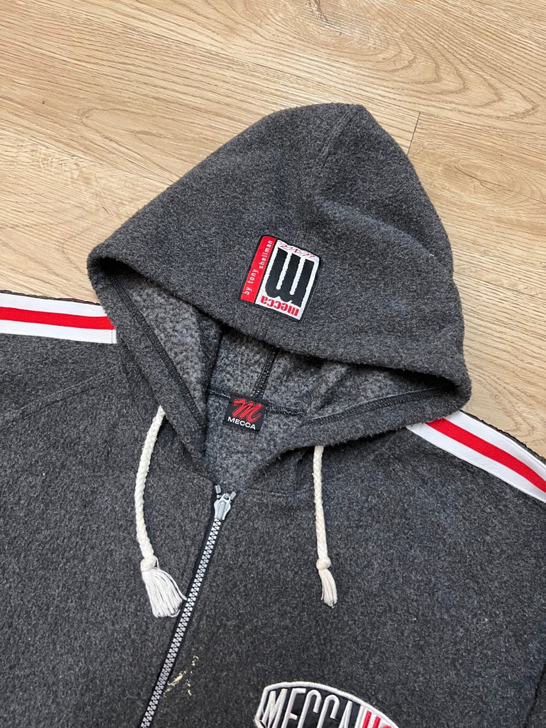 Vintage MECCA USA Tony Shellman Fleece Hoodie XL Size - Etsy