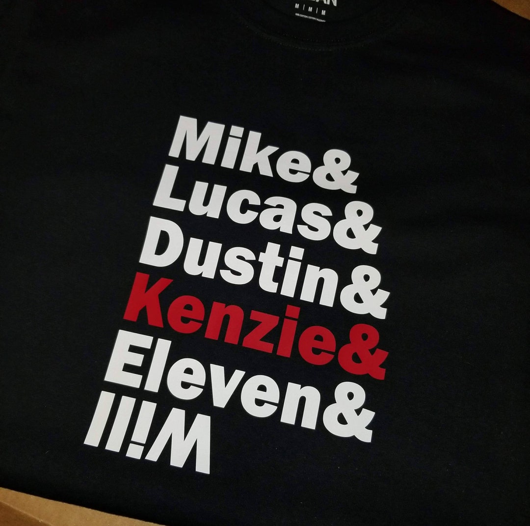 Stranger Things Custom Name Tee - Etsy