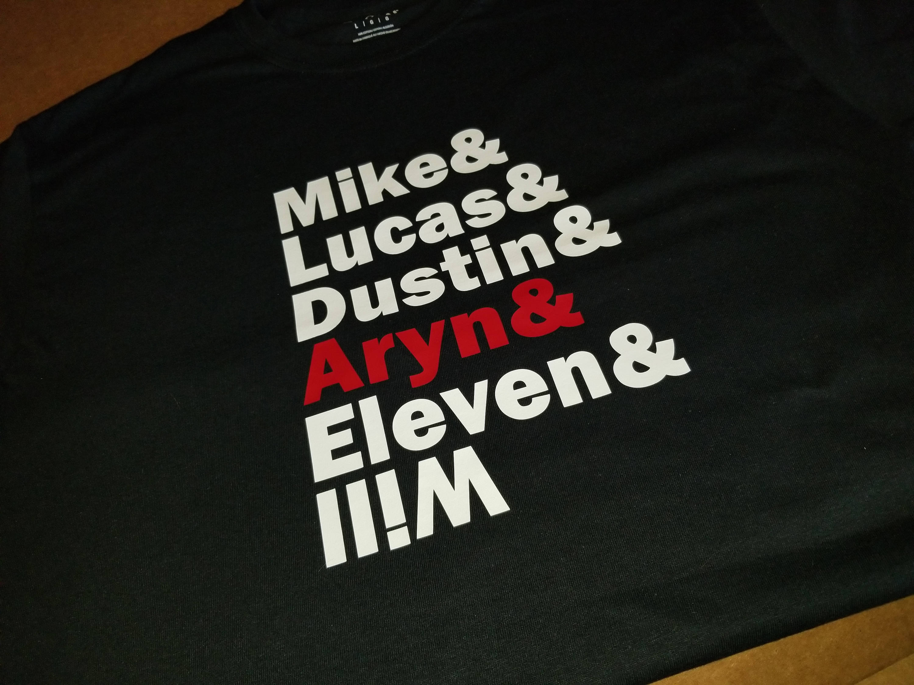 Stranger Things Custom Name Tee - Etsy