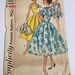 Simplicity Vintage 50s Dress Pattern, 2026, Size 11 - Etsy
