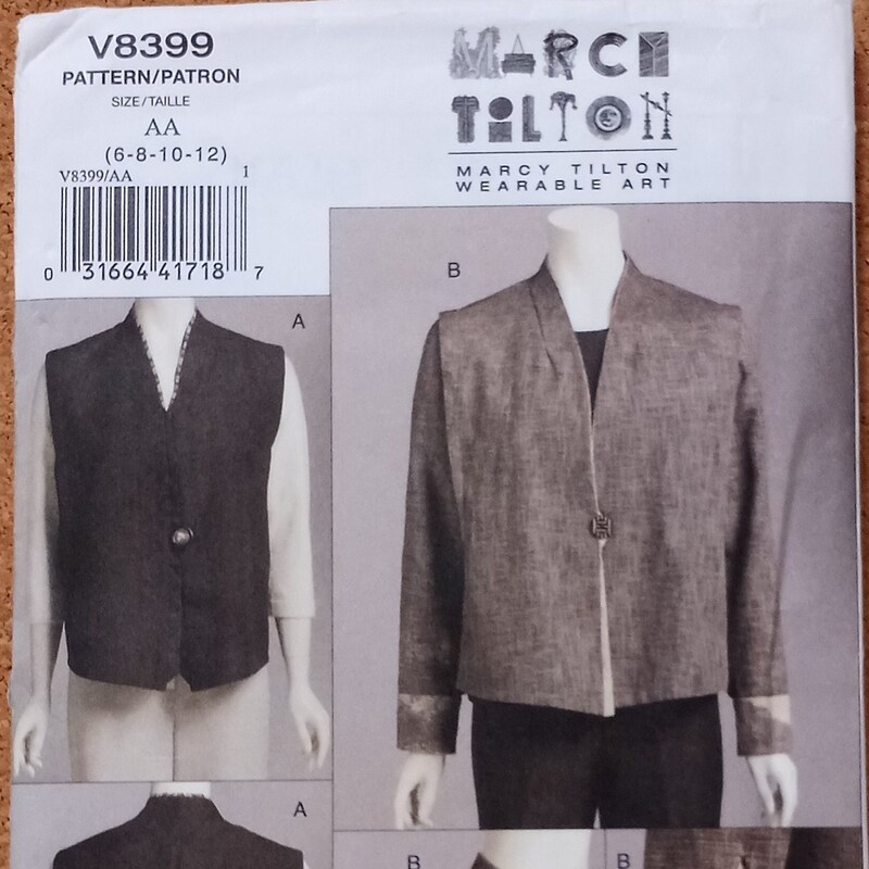Vogue Vest Patterns - Etsy