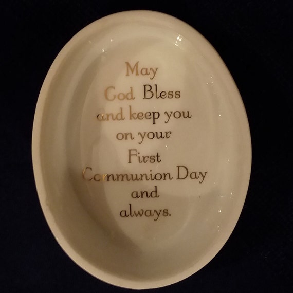 Rosary box. First Holy Communion blessing and gift. - Gem