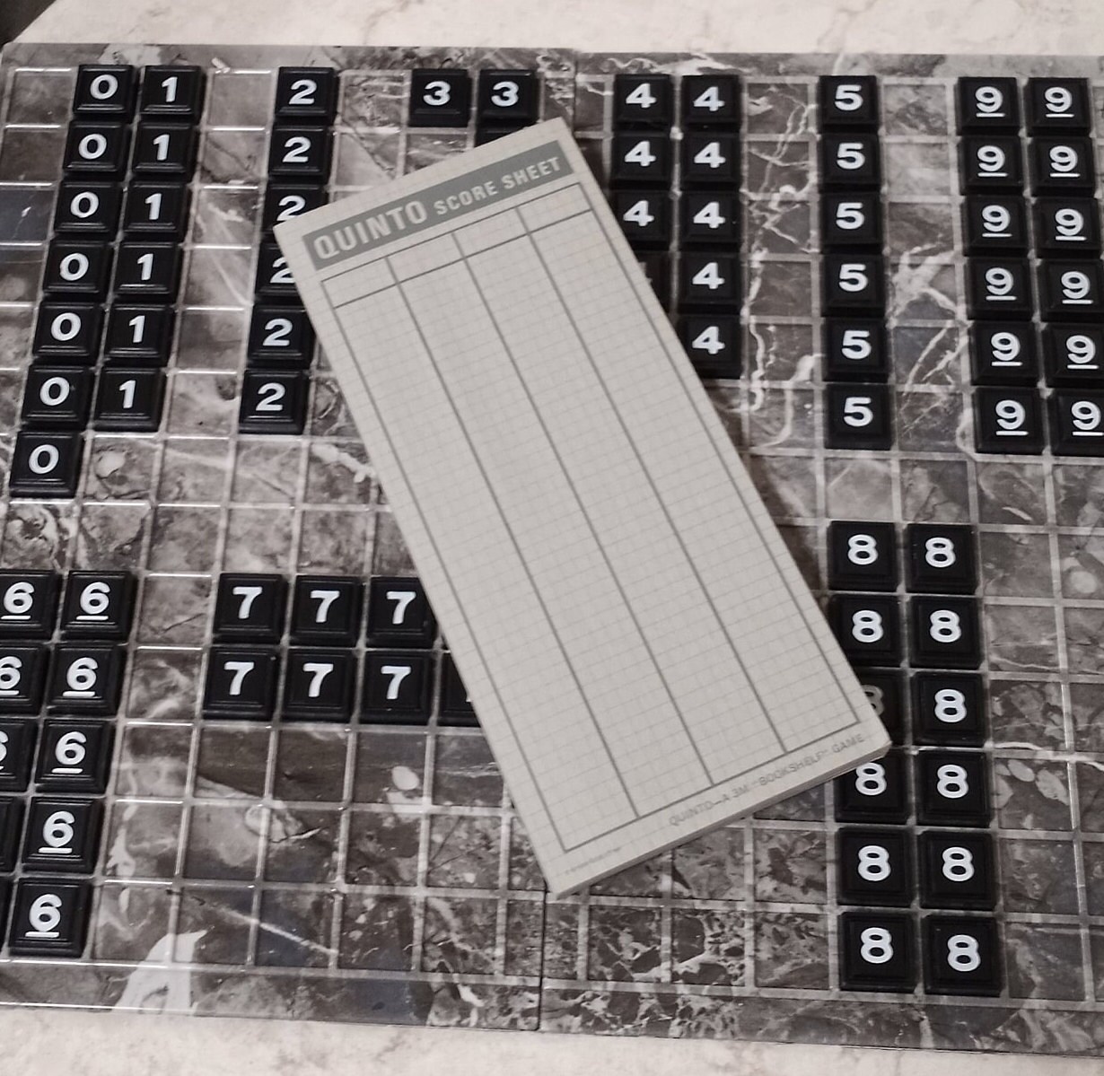 Quinto Numbers Game. Vintage Quinto the Game of Fives. c - Etsy