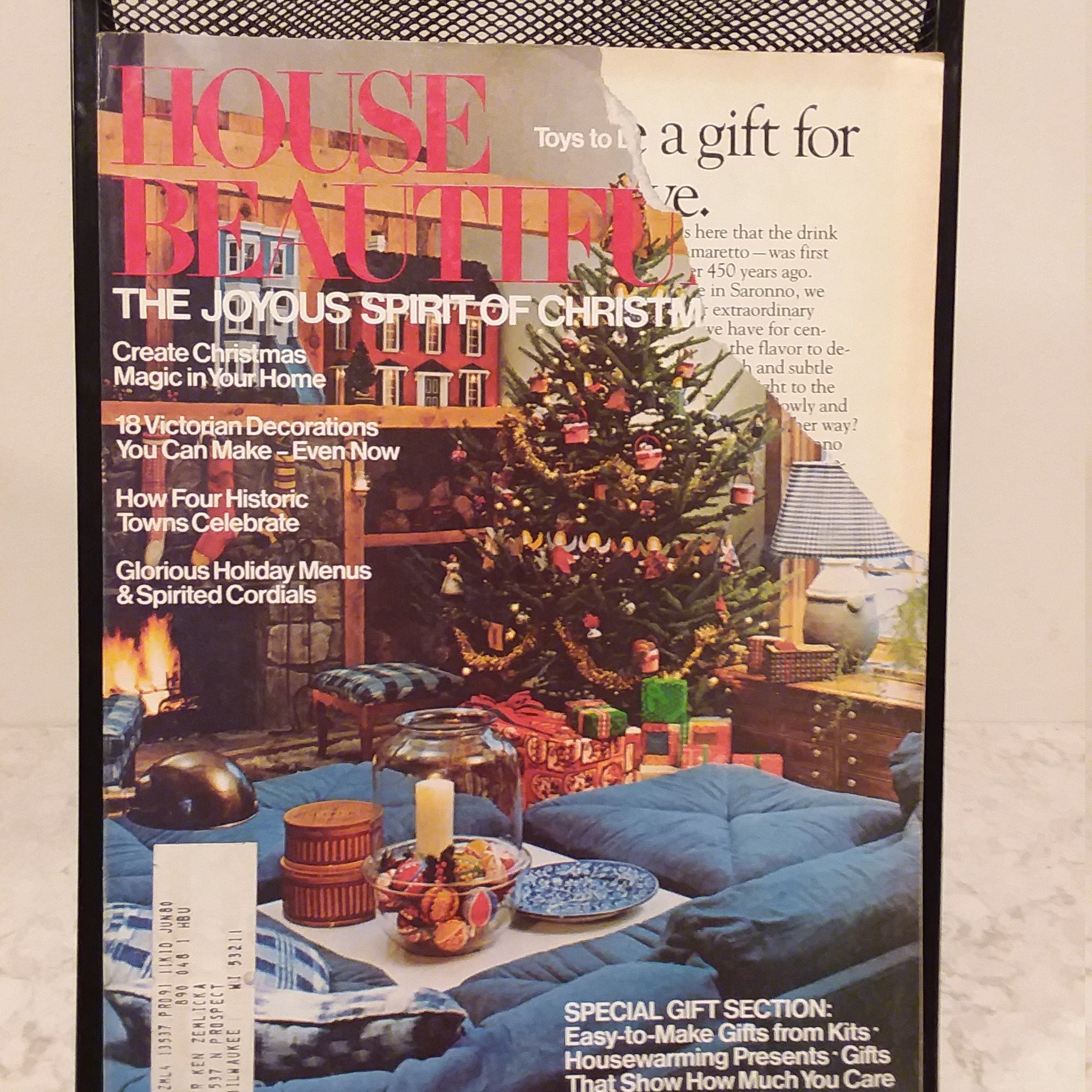 Buy December 1978, House Beautiful Magazine: Joyous Spirit of Christmas ...
