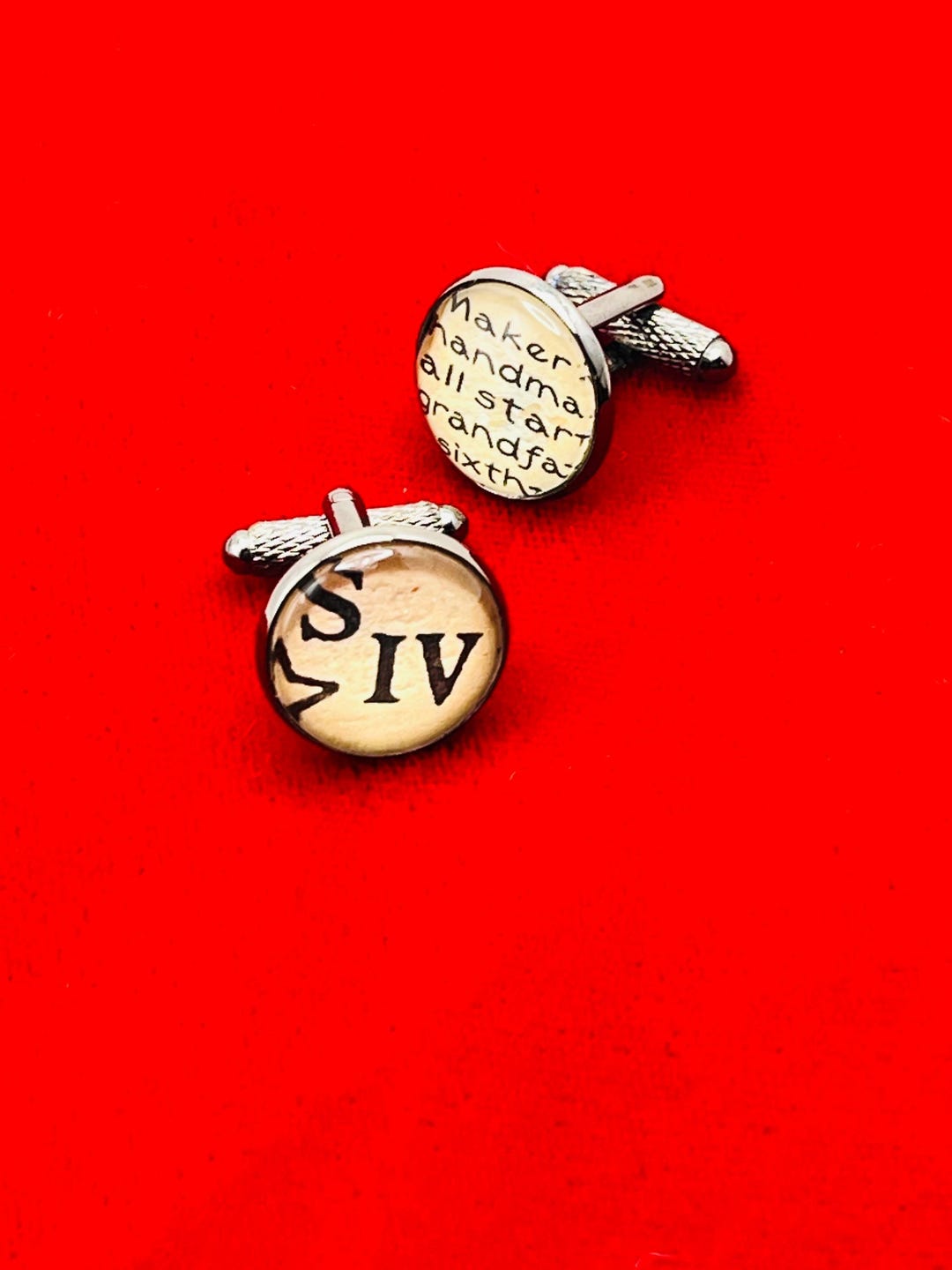 Maker’s Mark Cufflinks - Made From an Actual Maker’s Whiskey Bottle ...