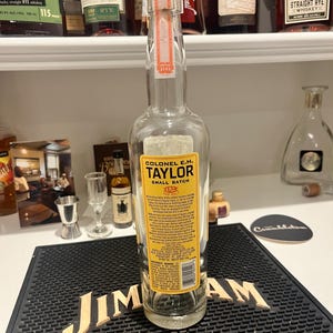 Colonel E.H. Taylor Small Batch Bottled-in-bond: Empty Bottle - Etsy