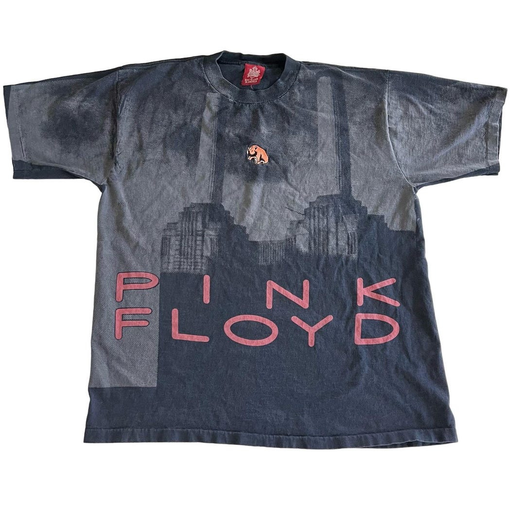 Pink Floyd Vintage Band T Shirt Animals All Over Print Balzout 90s 1992 ...