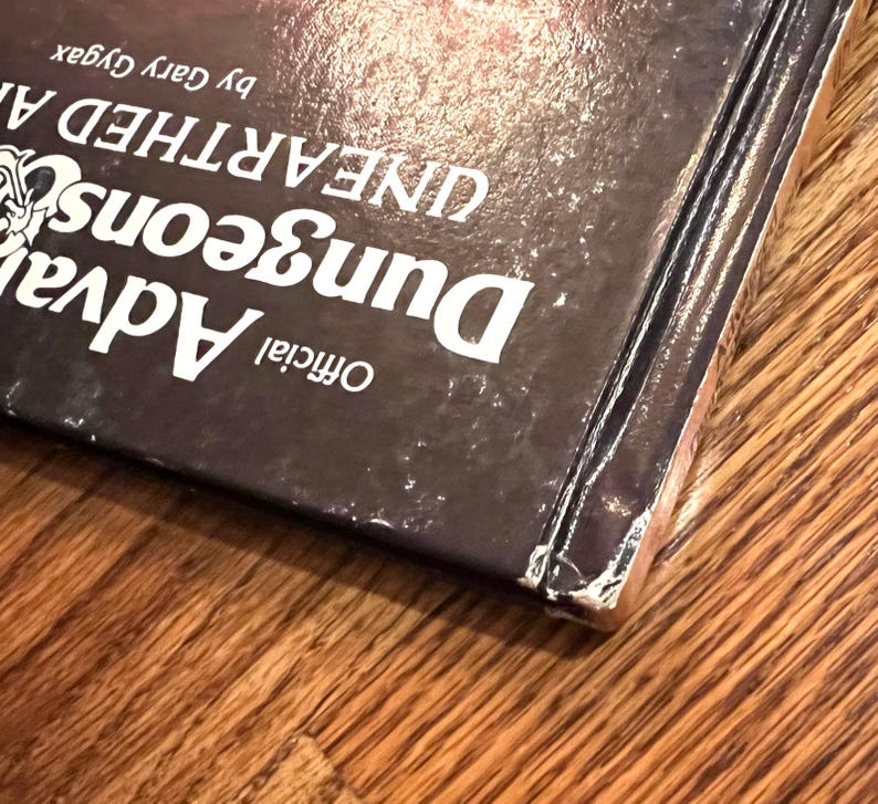 Advanced Dungeons and Dragons D and D Unearthed Arcana 2017 Gygax 1985 TSR - Etsy