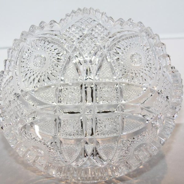 Pressed Cut Glass - Etsy