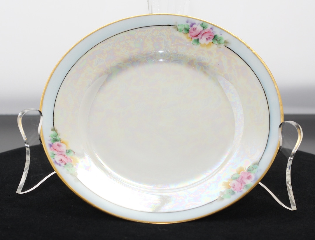 Prov Saxe Erdmann Schlegelmilch E.S. Germany Porcelain Plate - Etsy