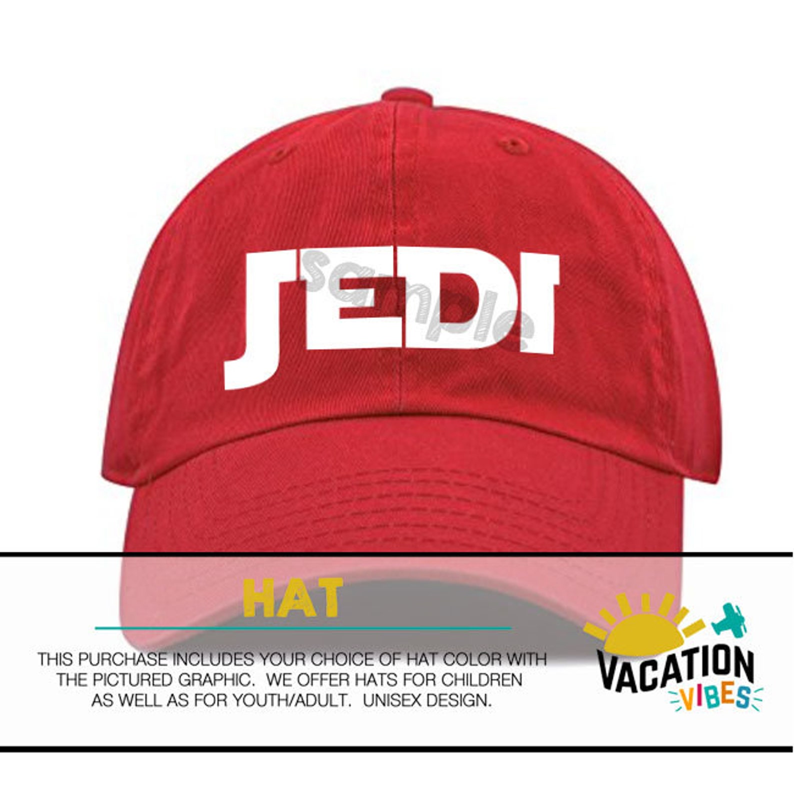Disney Jedi Star Wars Hat Kids Boy or Girl - Disneyland Star Wars ...