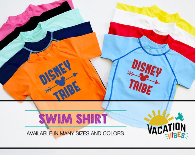 Disney Tribe Kids Swim Suit Shirt Toddler Boy or Girl Disney Tribe ...