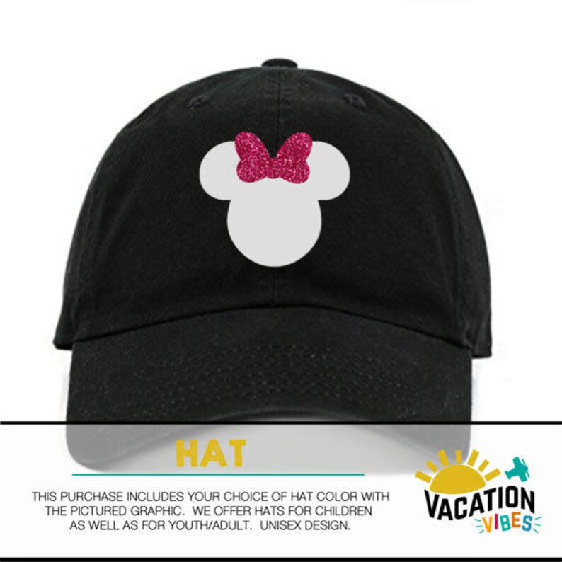 Kids Minnie Mouse Hat Disneyland Toddler Girl Minnie Head - Etsy