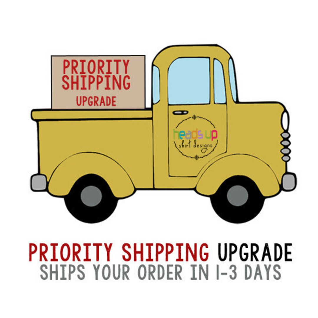 Priority Shipping Upgrade 1-3 Days + Expedited Processing - Etsy