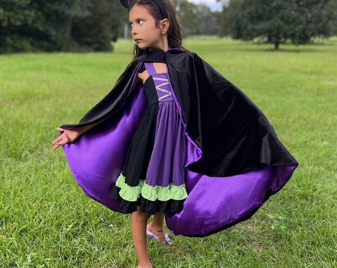 Maleficent Inspired Dress for Girls Maleficent Toddler Costume Villain ...