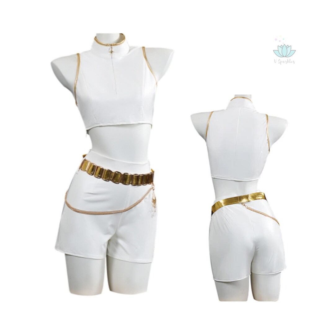 Rumi White Costume K Pop Demon Hunters Inspired Costume Rumi Outfit - Etsy