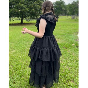 Gothic Dress, Black Gothic Dress, Dapper Dress, Black Maxi Dress, Gift ...