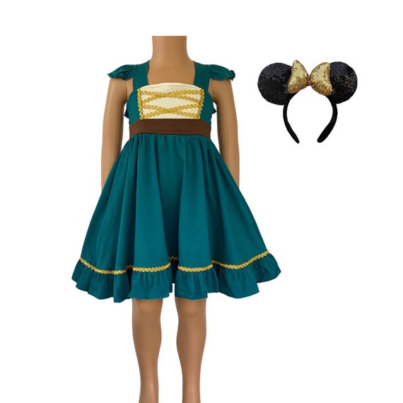 Brave Merida Inspired Dress Merida Birthday Dress Merida - Etsy