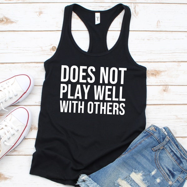 Funny Tank Top Adult - Etsy