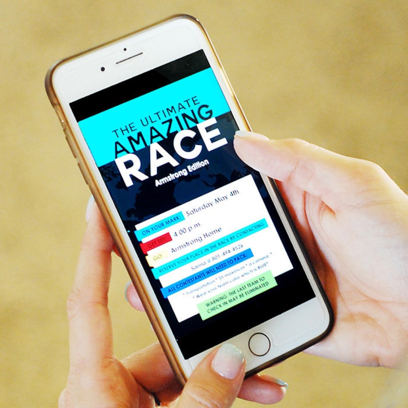 Amazing Race Game, Halloween Party, Group Date Idea, Family Reunion ...