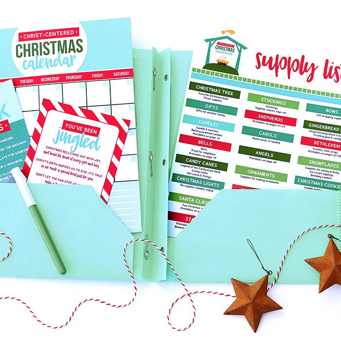 Christ Centered Christmas Countdown, Family Advent Calendar, Digital ...