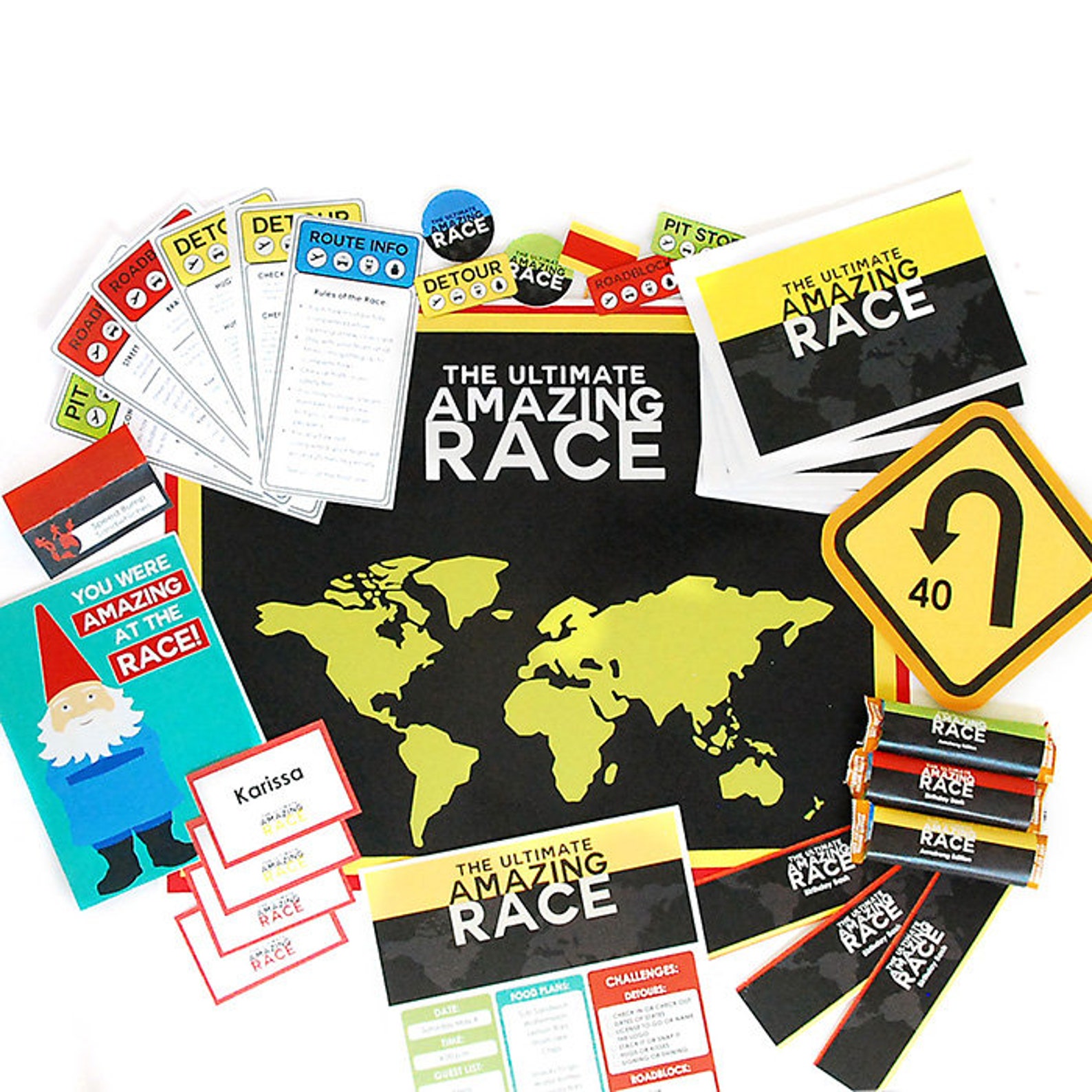 Amazing Race Game, Group Date Idea, Family Gathering Idea, Digital ...