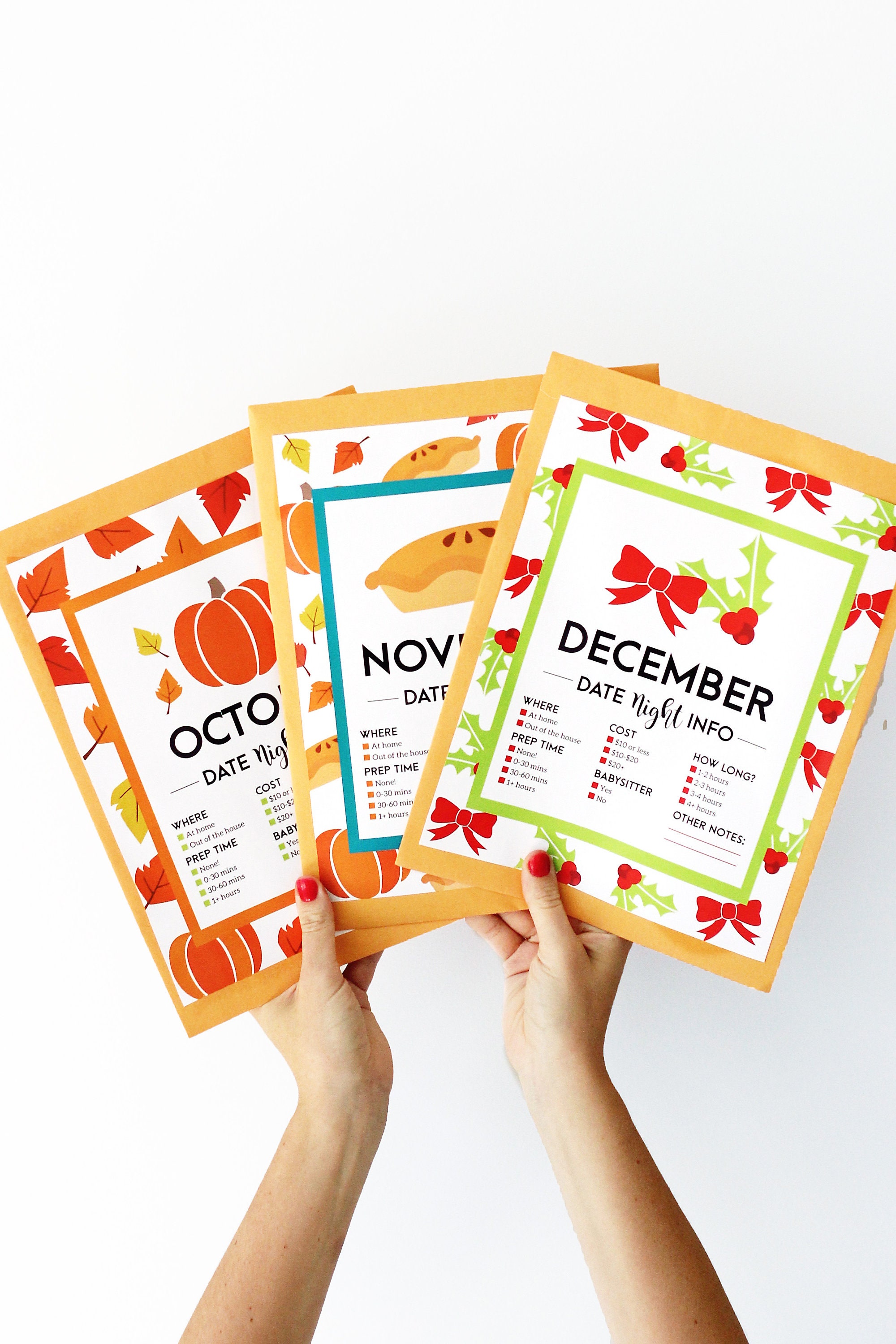 Year of Date Night Envelopes, Date Night Ideas, Date Night Planner ...