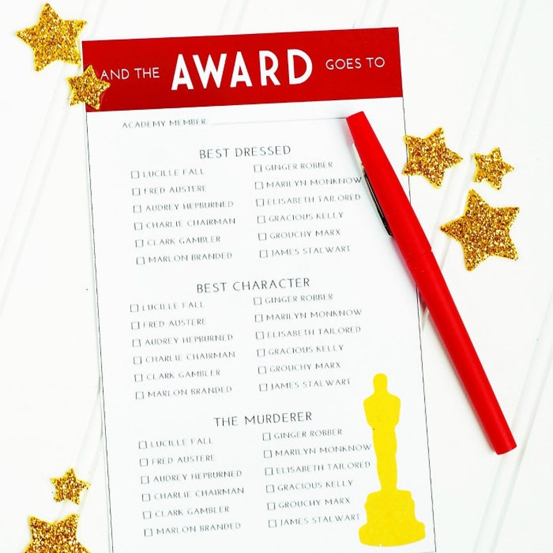 Murder Mystery Group Date, Digital Download, Red Carpet Theme ...