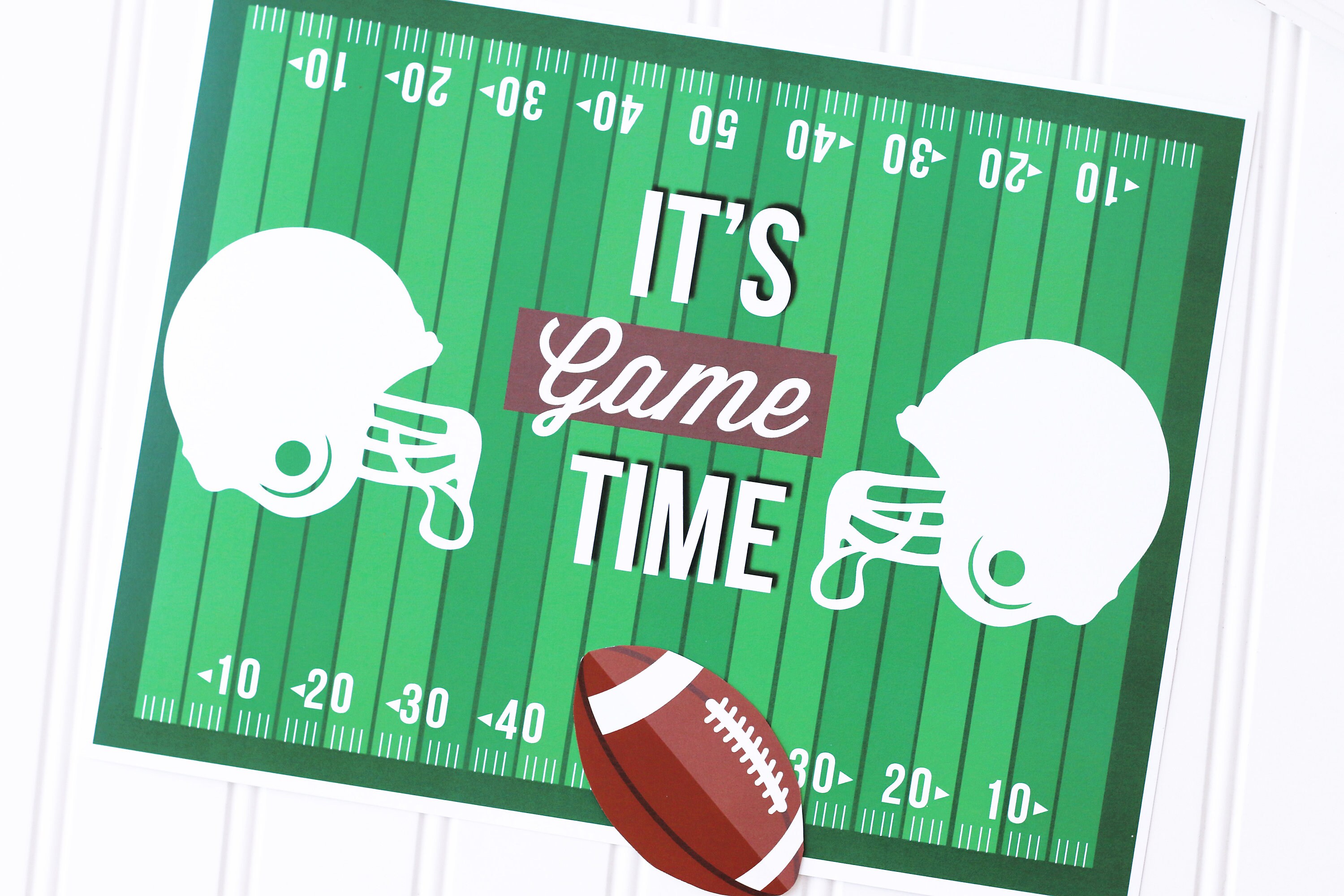 Super Bowl Party Pack, Instant Download, Party Banner, Football Bingo ...