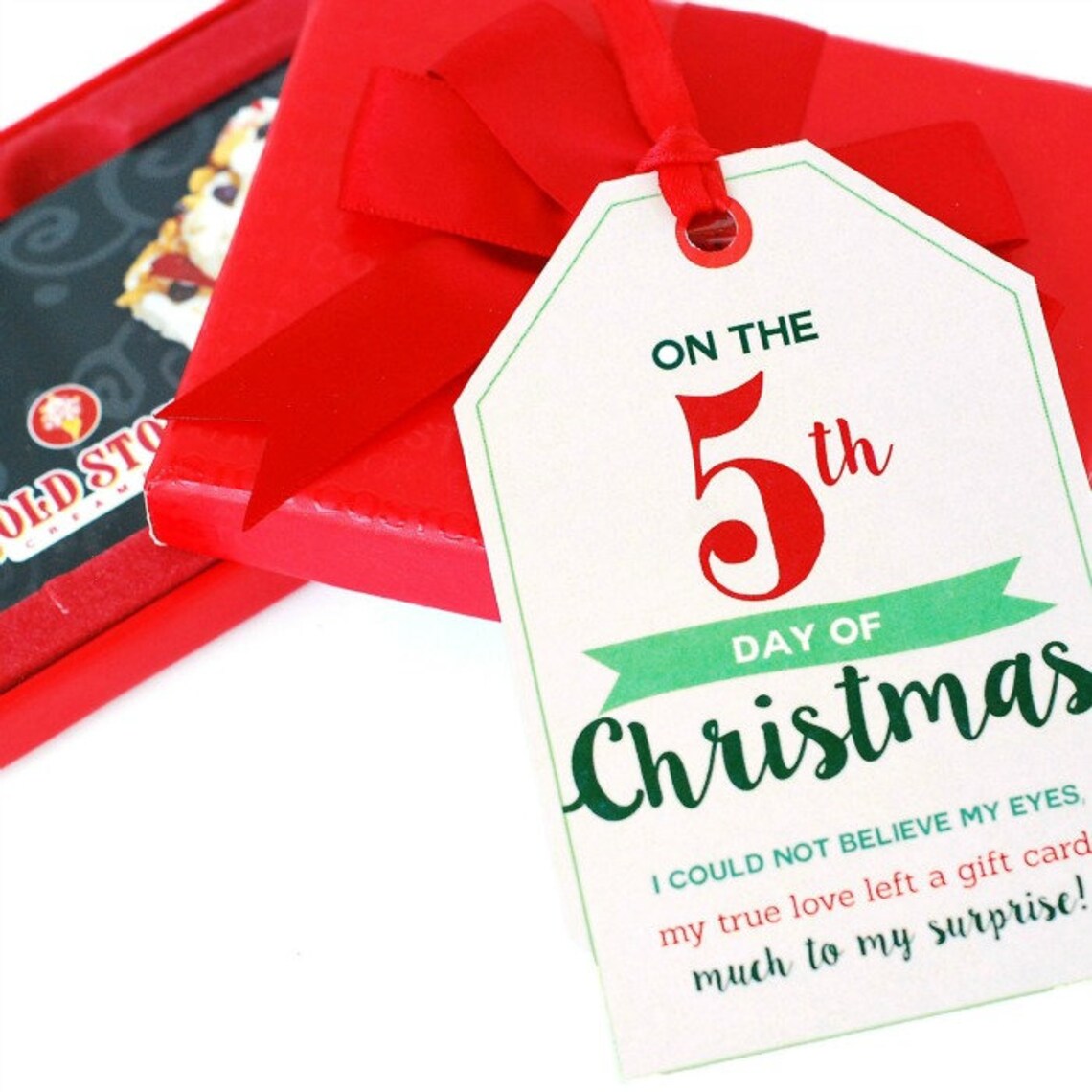 Christmas Countdown, 12 Days of Christmas, Neighbor Gift, Digital ...