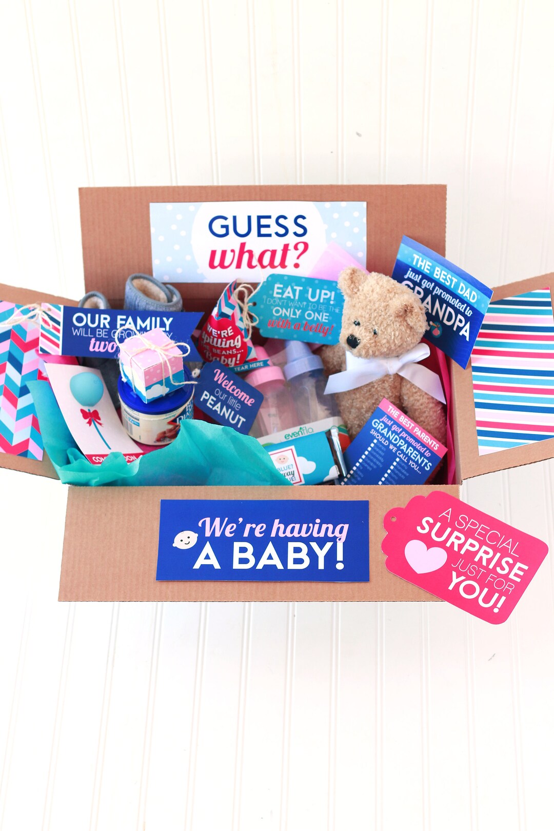 Pregnancy Announcement, Pregnancy Reveal Box, Pregnancy Surprise ...