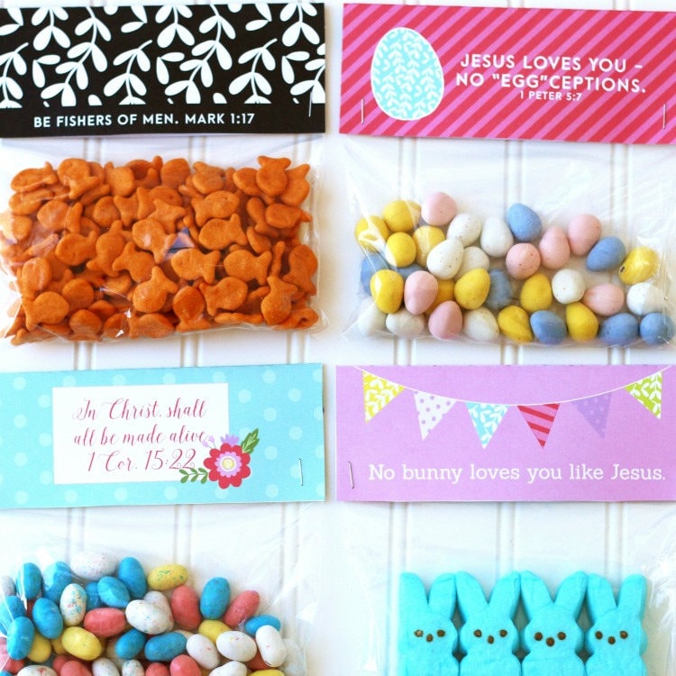 Easter Banner, Easter Countdown, Easter Bag Toppers, Easter Gift Tags ...